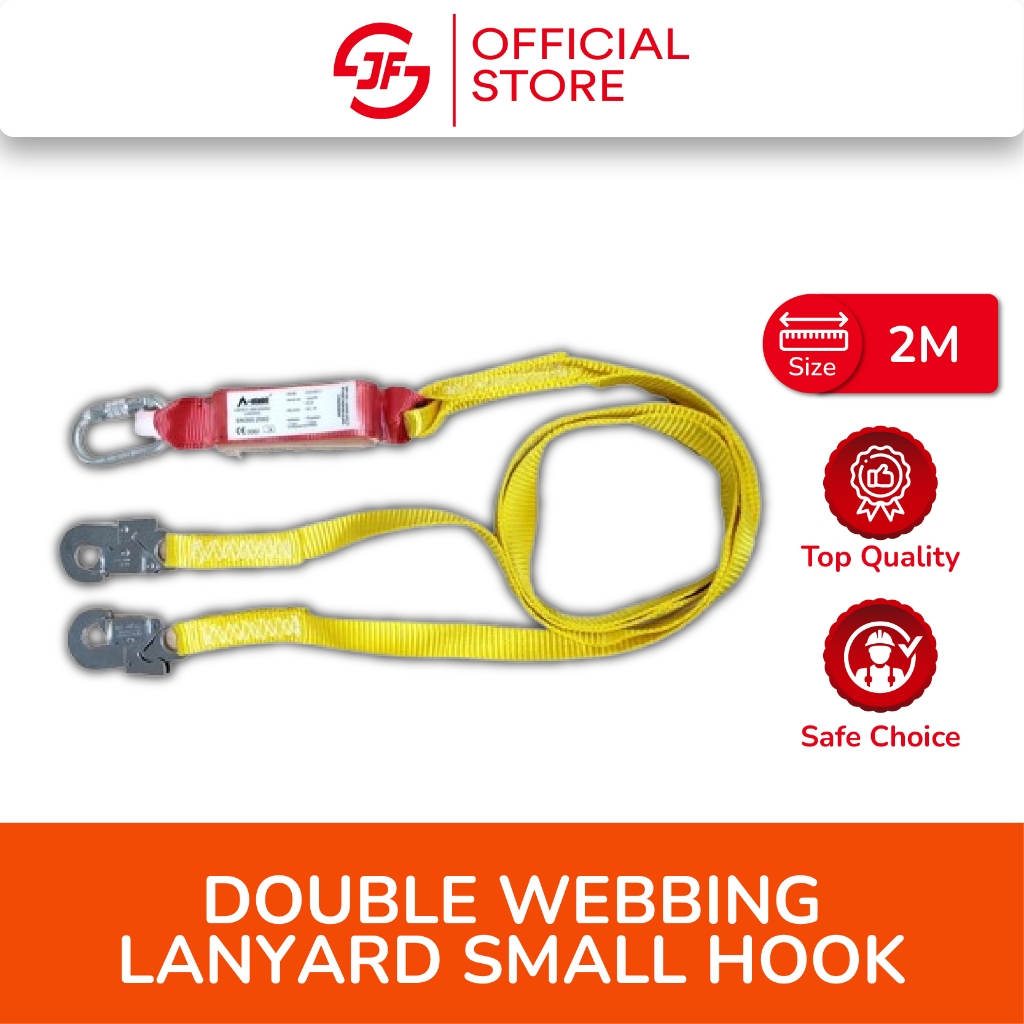A-Stabil Eal20211 Double Webbing Lanyard Small Hook C/W 1Pc Energy ...