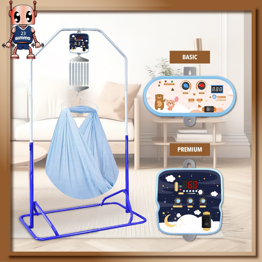 Electronic Baby Cradle Automatic Electric Baby Cradle Spring Buaian ...