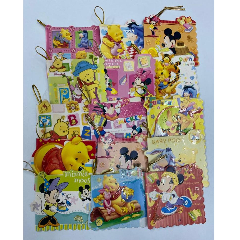 Fancy Gift Card/ Birthday Card/ 5pcs/ Kad Hadiah/ Kartun/ Kad Hari Jadi ...