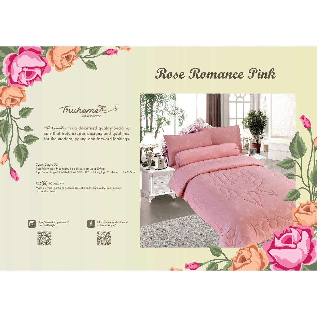 [Premium Quality Comforter - Super Single] TruHome Comforter Elegant ...