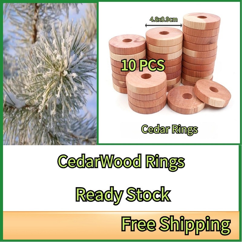 Cedar Wood ring Moth Repellent Deodorant Kayu Cedar menyerap kelembapan ...