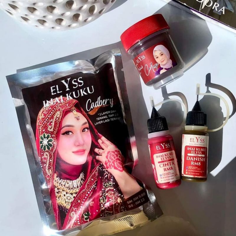 ELYSS INAI KUKU CELUP VIRAL CANTIK MESRA WUDUK LULUS KKM READY STOCK ...