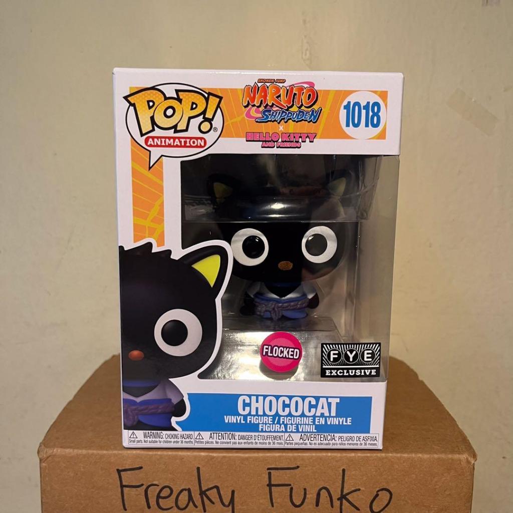 Funko Pop Chococat flocked FYE exclusive (Naruto Shippuden x Hello ...