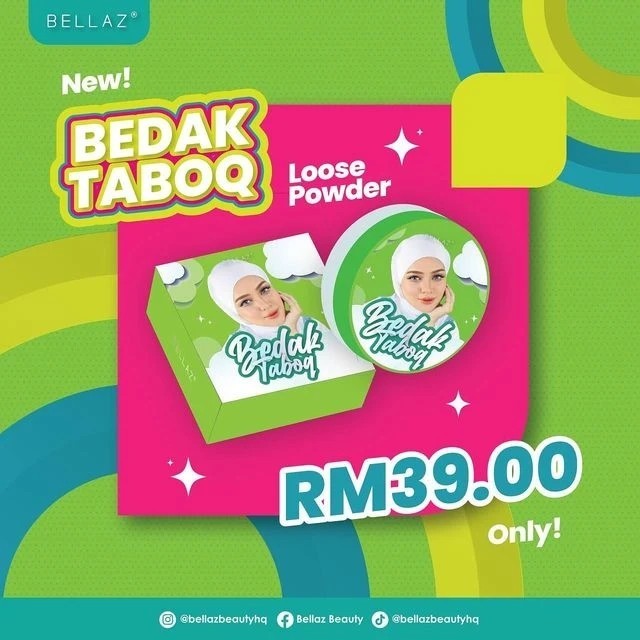 BEDAK TABOQ ( LOOSE POWDER ) MUABELLAZ | Shopee Malaysia