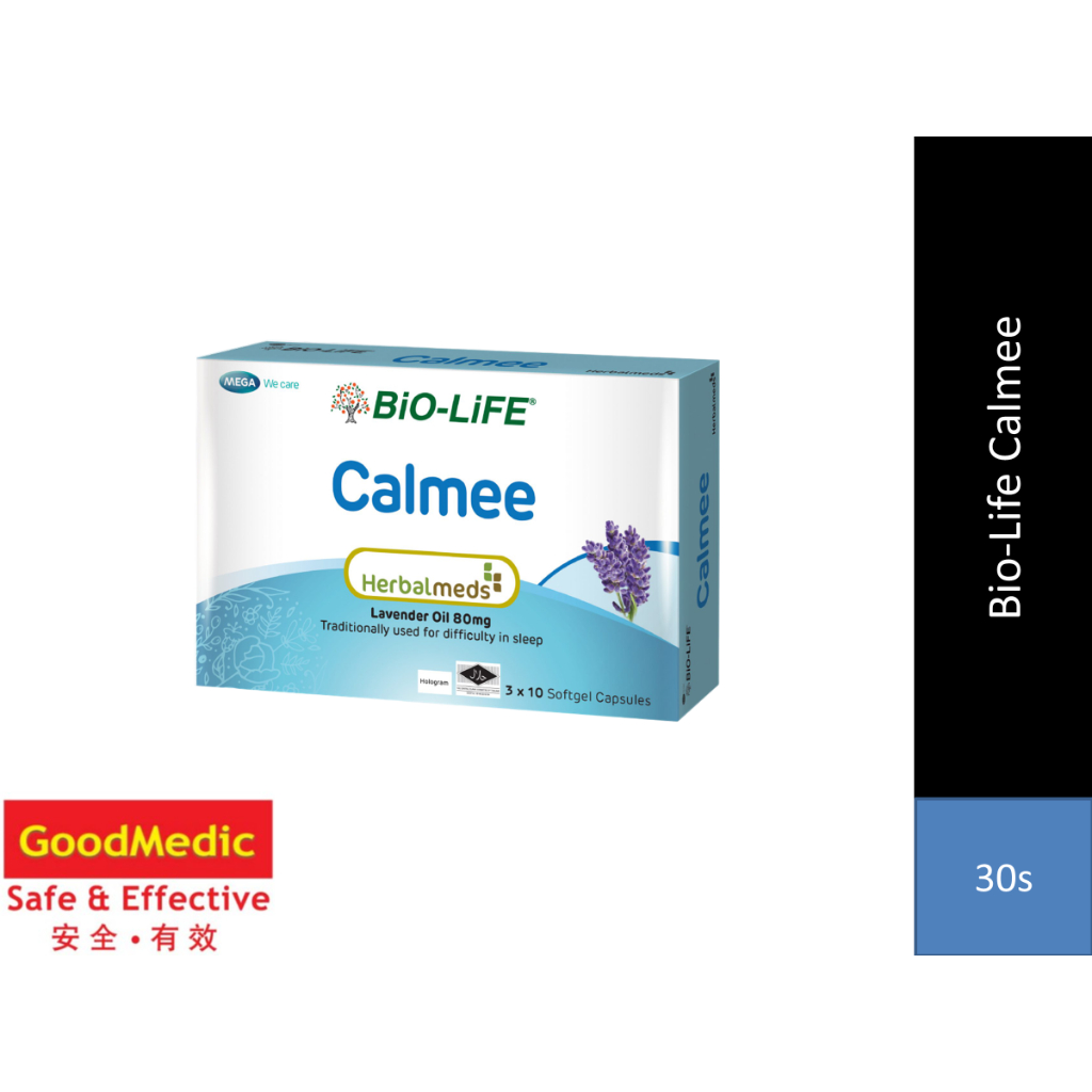 Bio-Life Calmee Lavender Oil Capsule (30s) | Shopee Malaysia