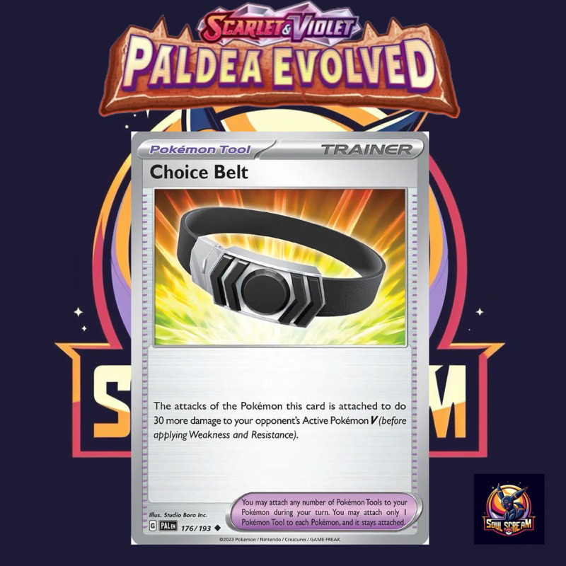 Pokemon TCG Choice Belt Paldea Evolved/ Brilliant Star | Shopee Malaysia