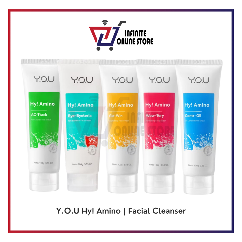 Y.O.U YOU Hy! Amino Cleanser (100g) (Anti-Acne / Oil Control ...