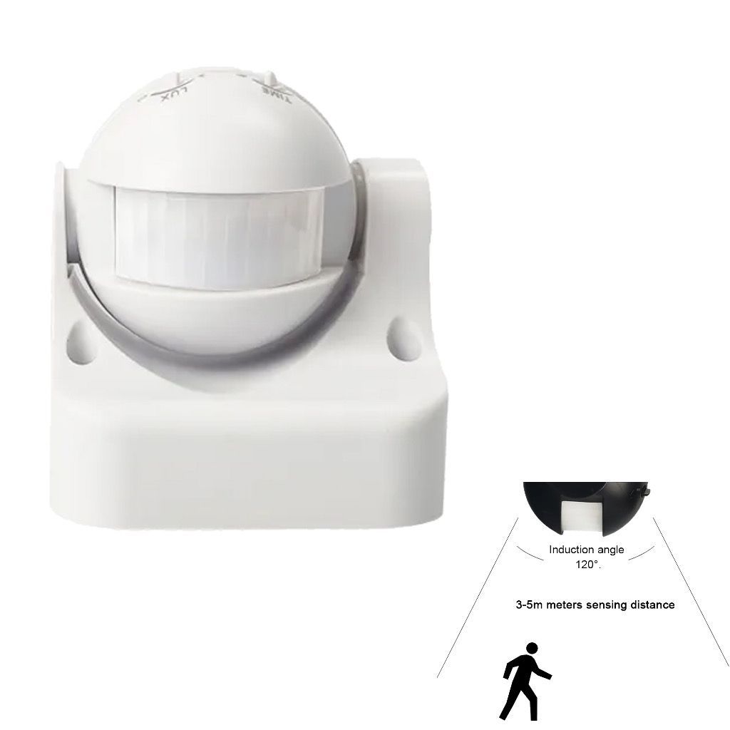 180 Degree Outdoor Security Pir Infrared Motion Sensor Detector ...