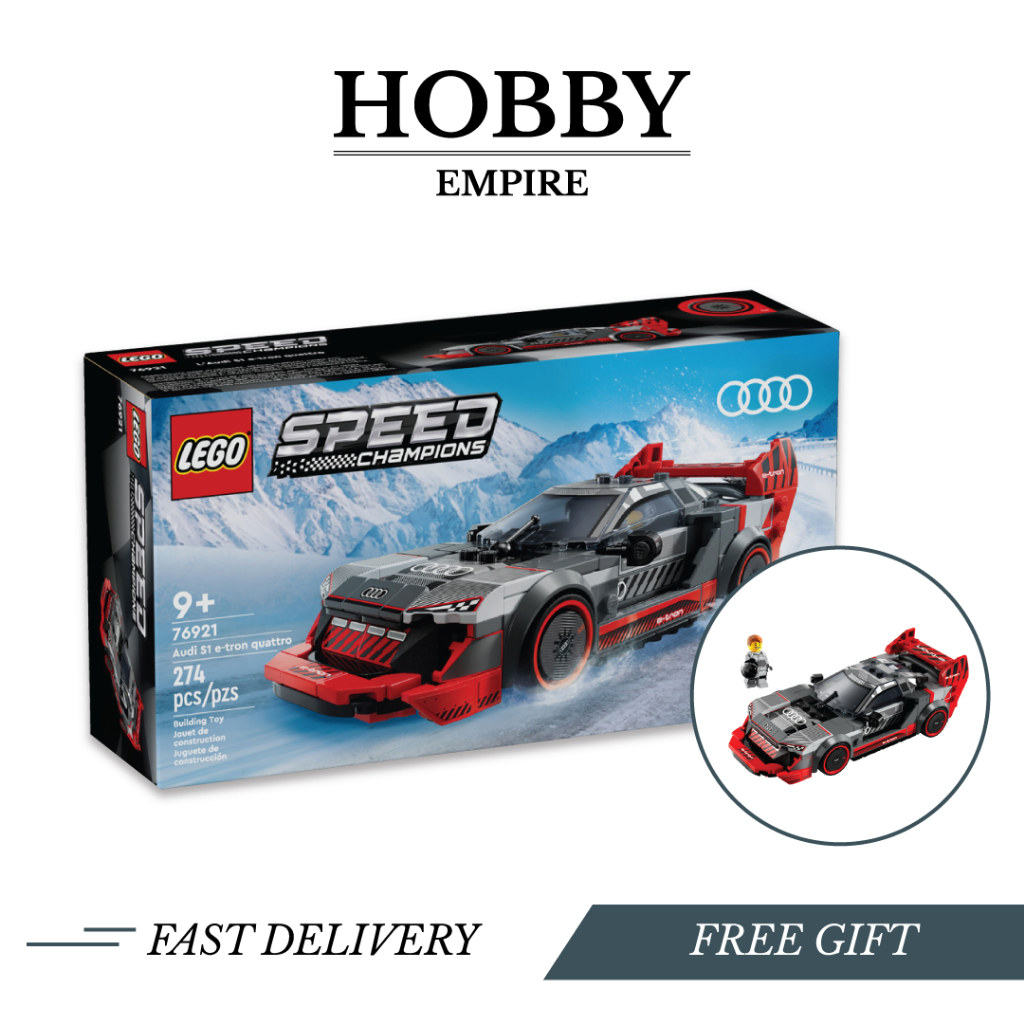 LEGO 76921 Speed Champions Audi S1 e-tron quattro Race Car *Original ...