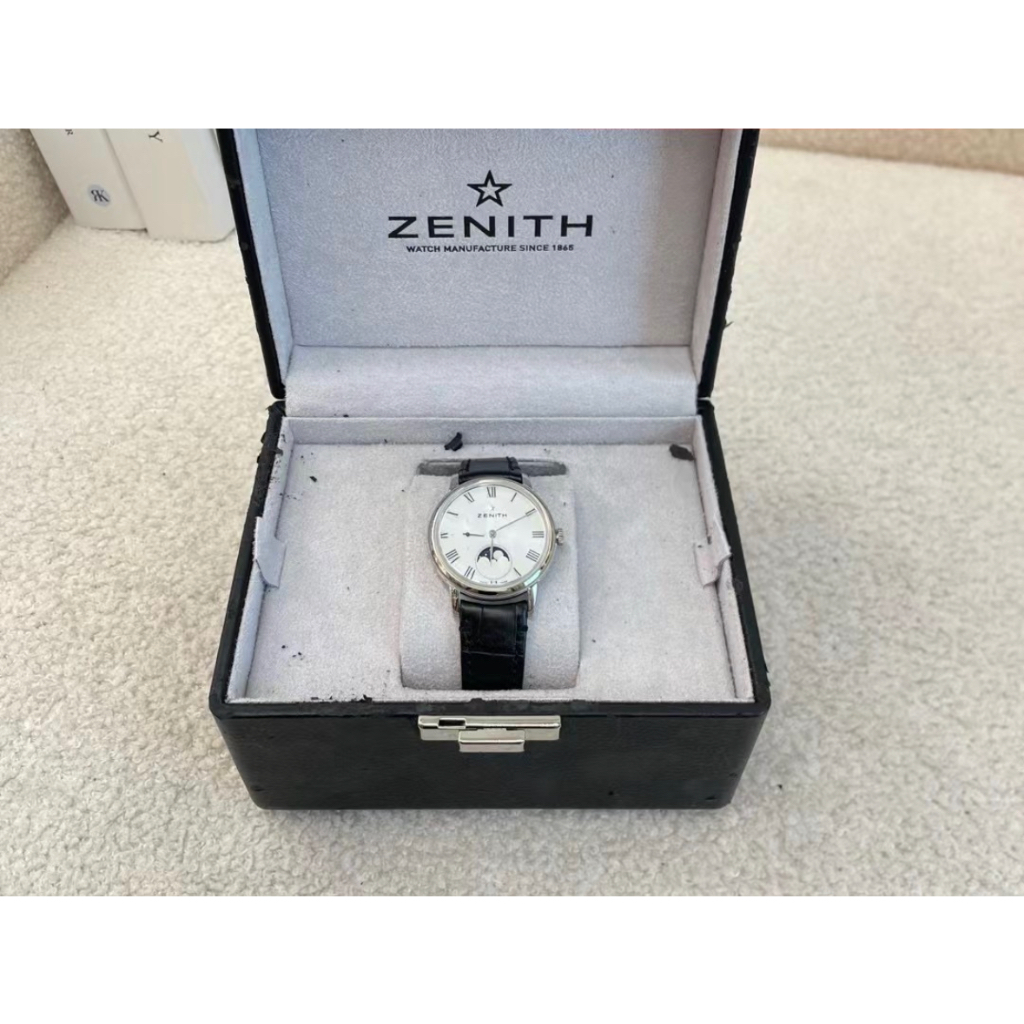 Zenith leather strap 41mm | Shopee Malaysia