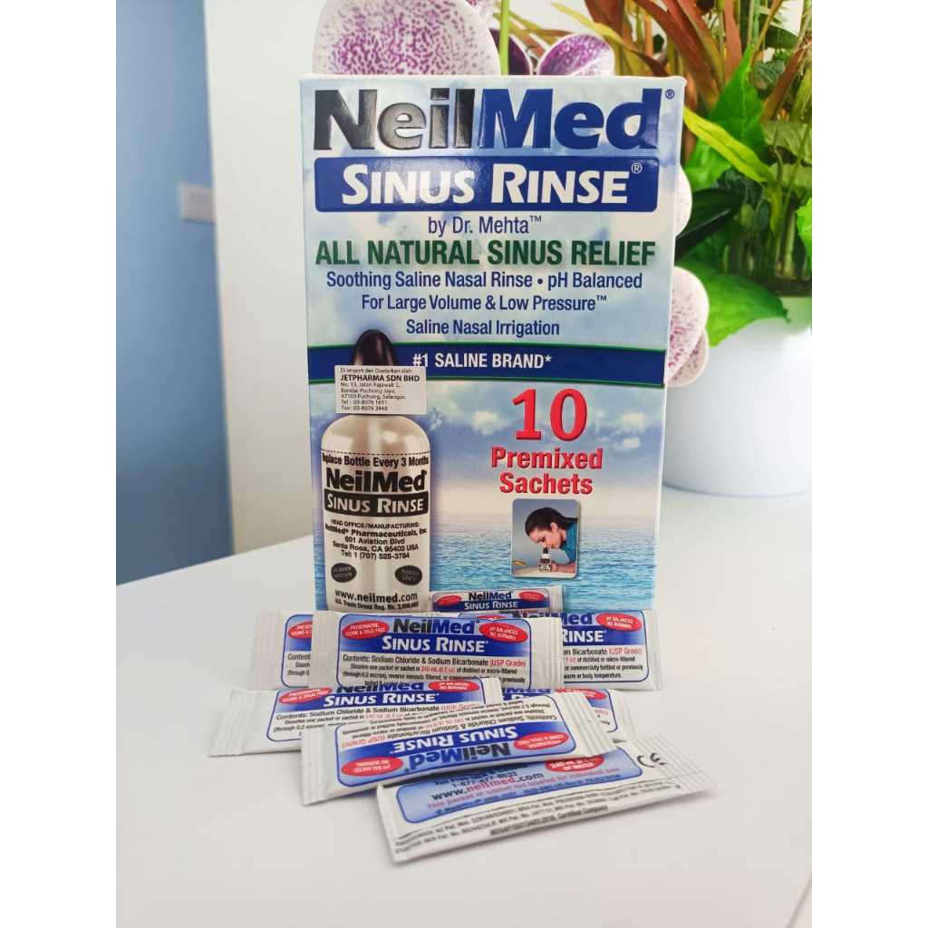 NEILMED SINUS RINSE 1 BOX KIT | Shopee Malaysia