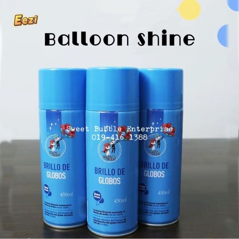 Shine Spray Balloon Brightener Polisher Spary kilat belon Shine Balloon ...