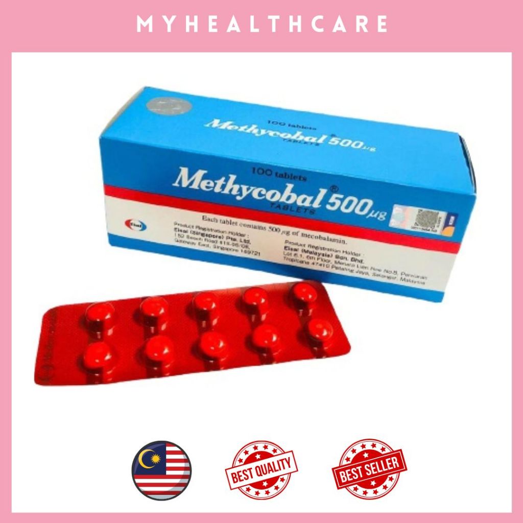 METHYCOBAL 500MCG MECOBALAMIN TABLET (1x10's) | Shopee Malaysia