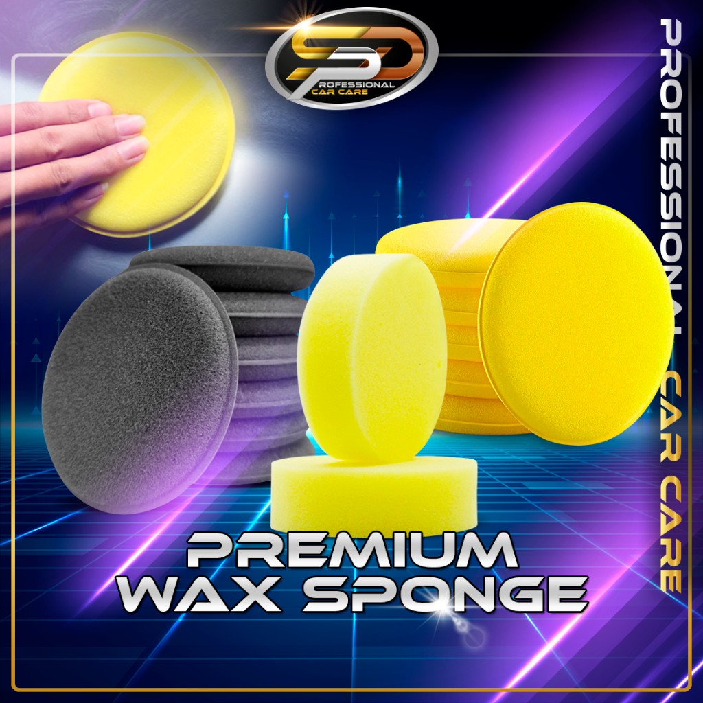 Premium Polishing Waxing Sponge Fine-pore Polyester Sponge Car Cleaning ...