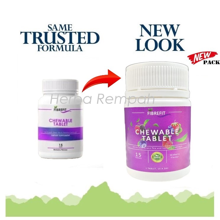 FIBREFIT CHEWABLE TABLET 15's | Shopee Malaysia