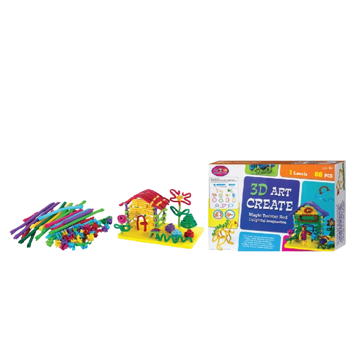 Penghasilan Reka Bentuk Produk Bertema DIY 3D Magic Twister Rods ...