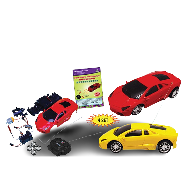 Kit Model Elektromagnetik RBT KSSR Model Kereta Kawalan Jauh Bermotor ...