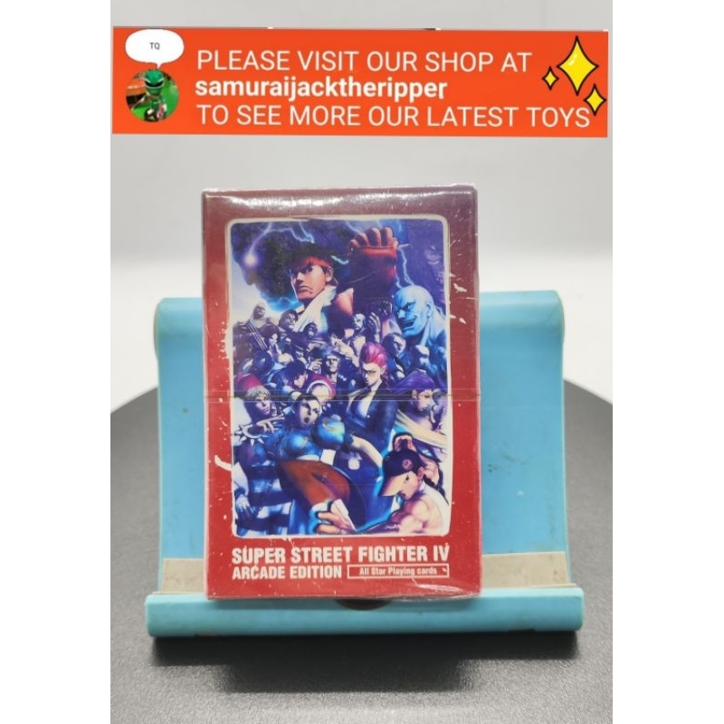 street fighter play cards arcade edition new unopen | Shopee Malaysia