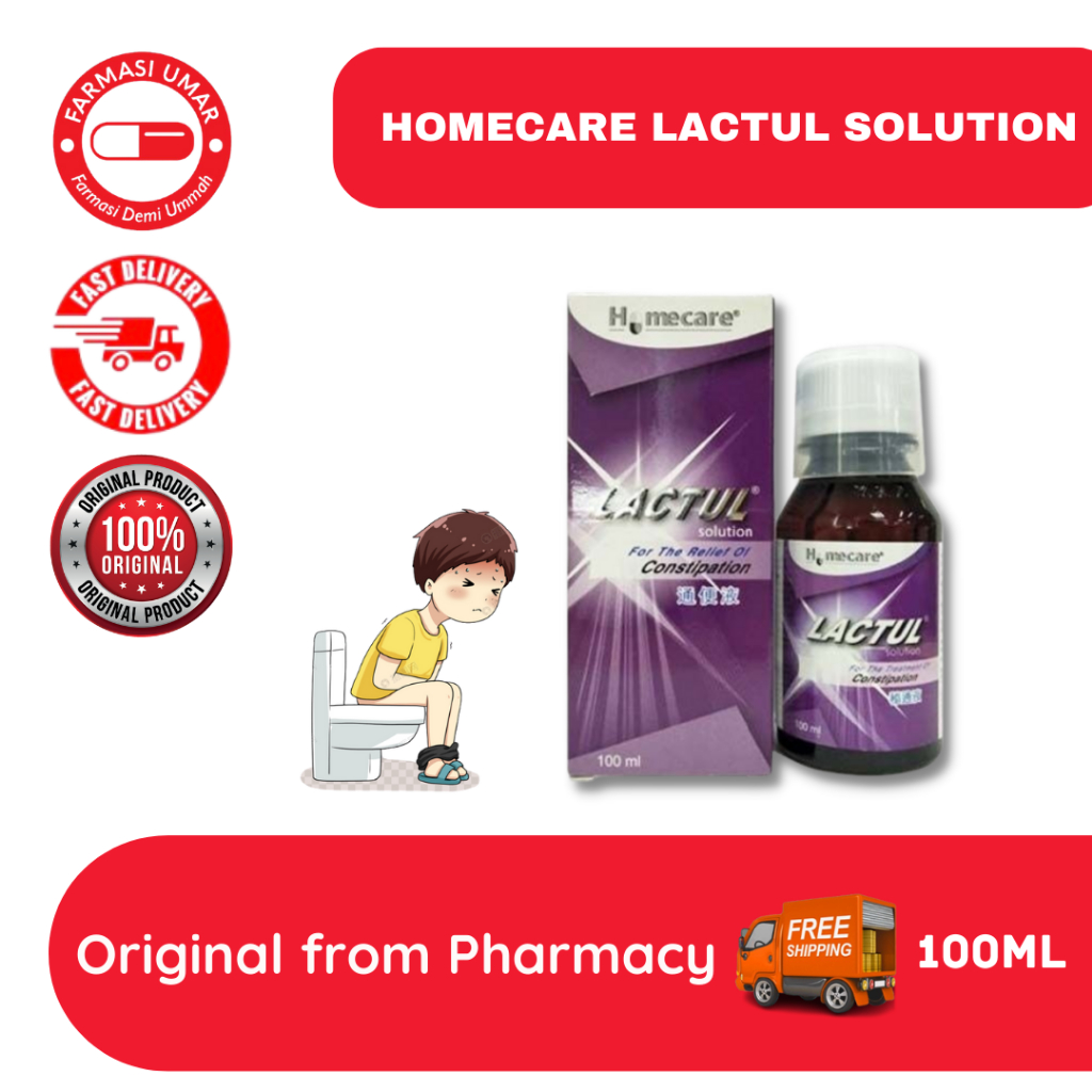 YSP HOMECARE LACTUL SOLUTION 100ML (For constipation/Untuk sembelit) | Shopee Malaysia