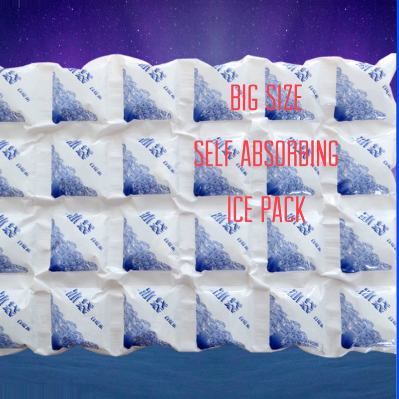 Big Size Reusable Self Absorbing Food Grade Ice Pack / Food Storage ...