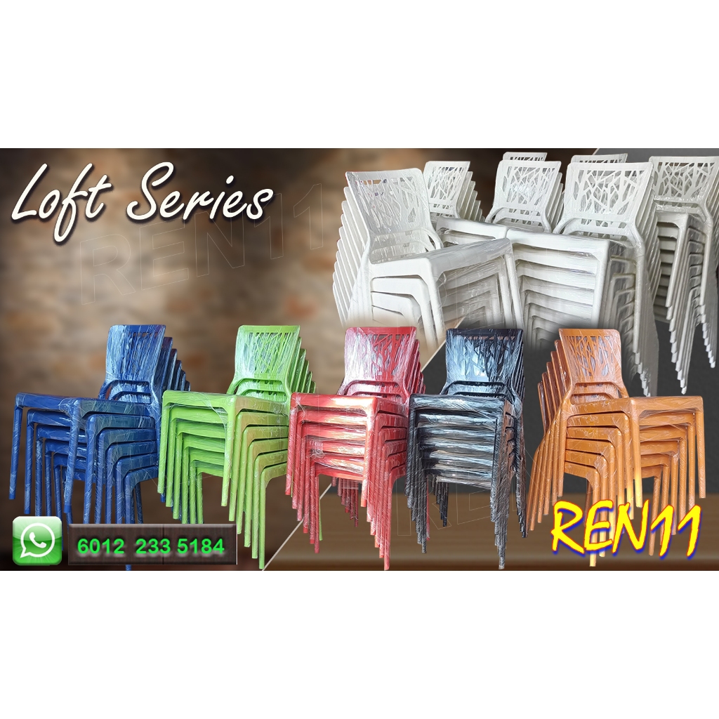 💥min 30 , Sale 💥3v Iz701 Plastic Chair,Design Chair,kerusi makan ,Cafe ...