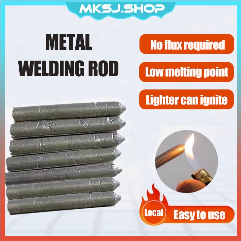 3Pcs Low Temperature Metal Welding Rod Aluminum Cored Solder Easy Melt ...