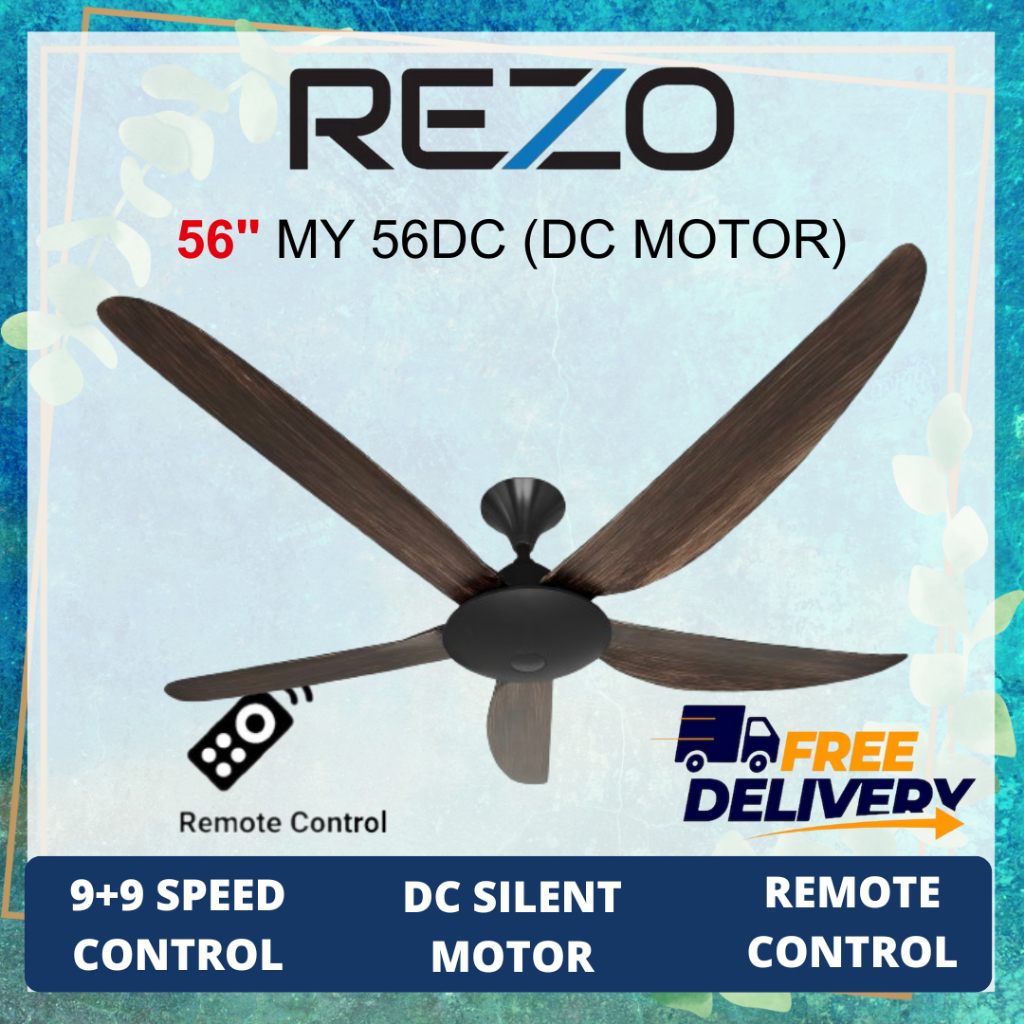 【POS OUT WITHIN 24 HOURS 】 REZO VENTUS MR56 / MY56DC / VF56 56” ceiling ...