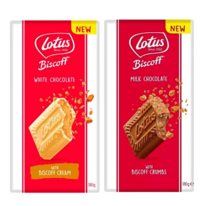Lotus Biscoff Milk Chocolate Bar 180gm | Shopee Malaysia