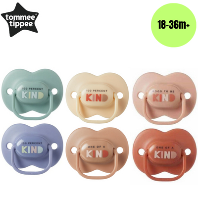 Tommee Tippee Anytime Kind Soothers Twin Pack (18-36 Months) | Shopee ...