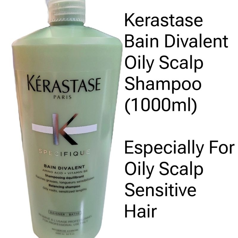 Kerastase Bain Divalent Shampoo for Oily Scalp (1000ml) | Shopee Malaysia