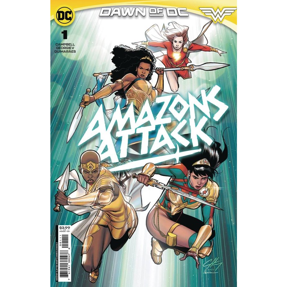 AMAZONS ATTACK - COMPLETE SET of 6 COMICS - DC Comics - COMIC BOOK - Original - READY STOCK ...