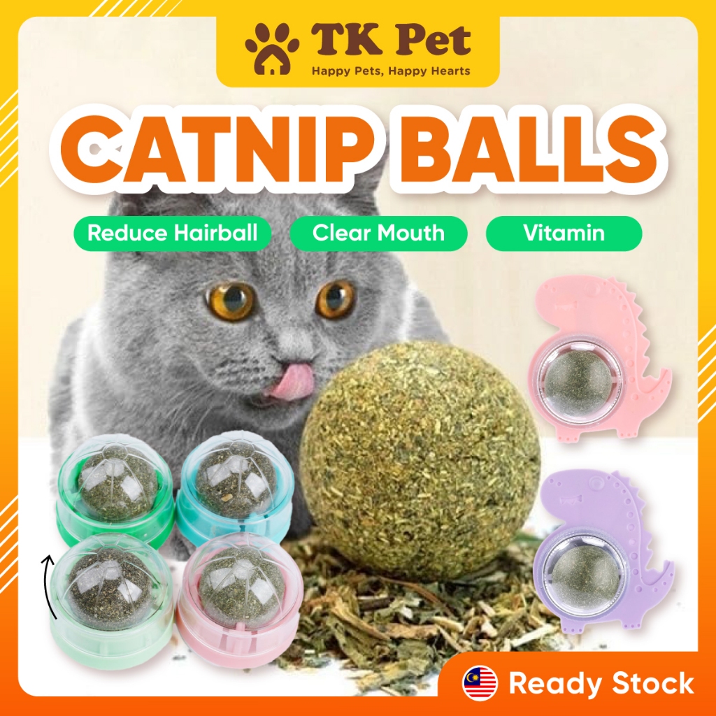 Catnip Ball Cat Toy Catnip Cat Treats Cat Toys For Cats Cat Mint Ball ...