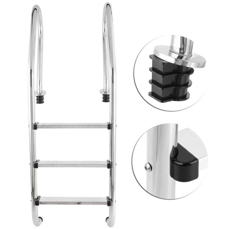 2 3 4 steps pool equipment Swimming pool ladder heavy duty Tangga kolam ...