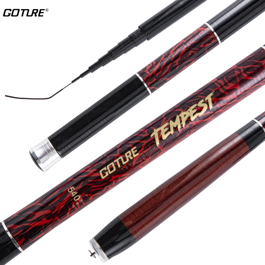 Goture Tempest Pancing Rod Ultra Light 3/7 Power Carp Fishing Rod ...