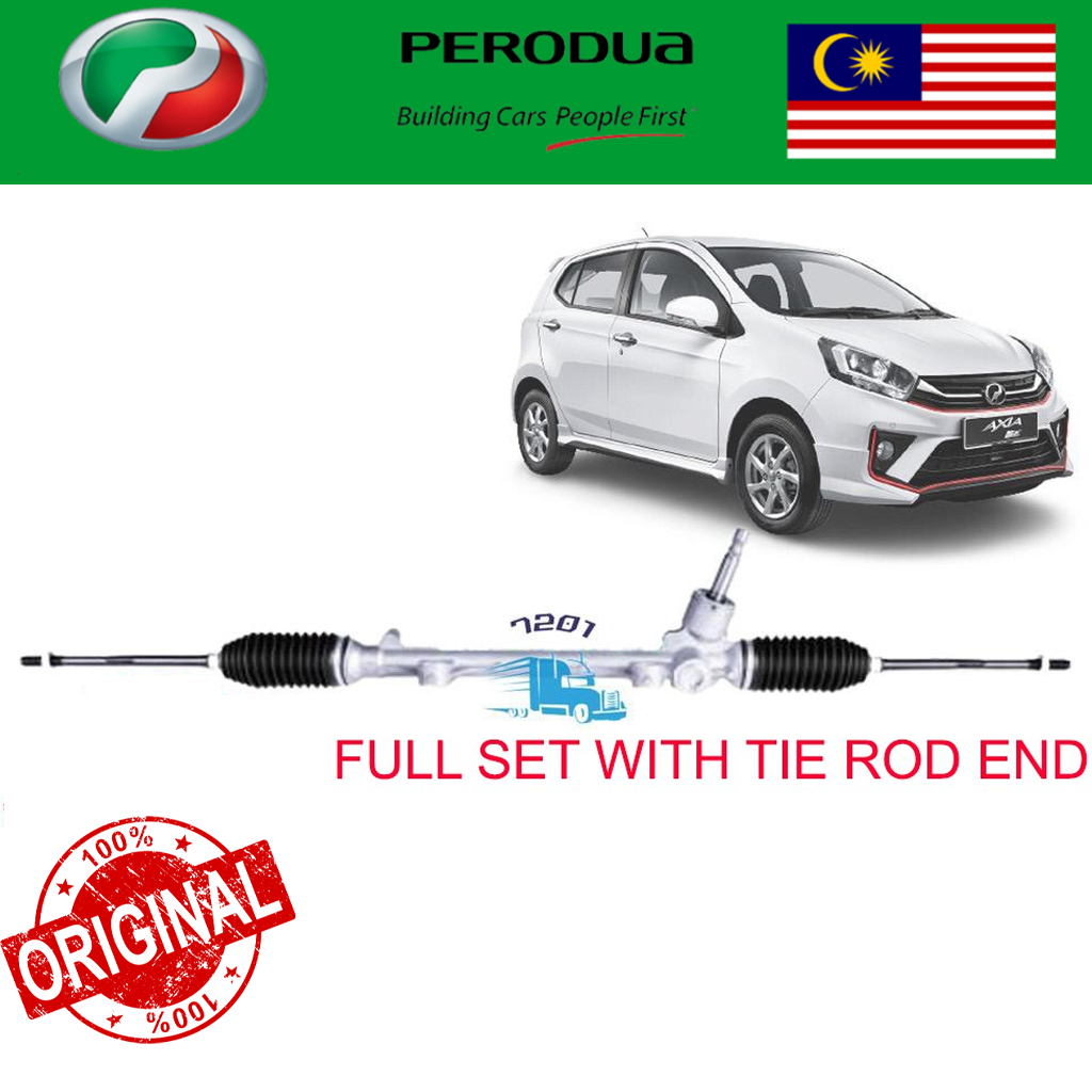 100%ORIGINAL PERODUA AXIA POWER STEERING RACK (45510-BZ230) (New) FULL ...