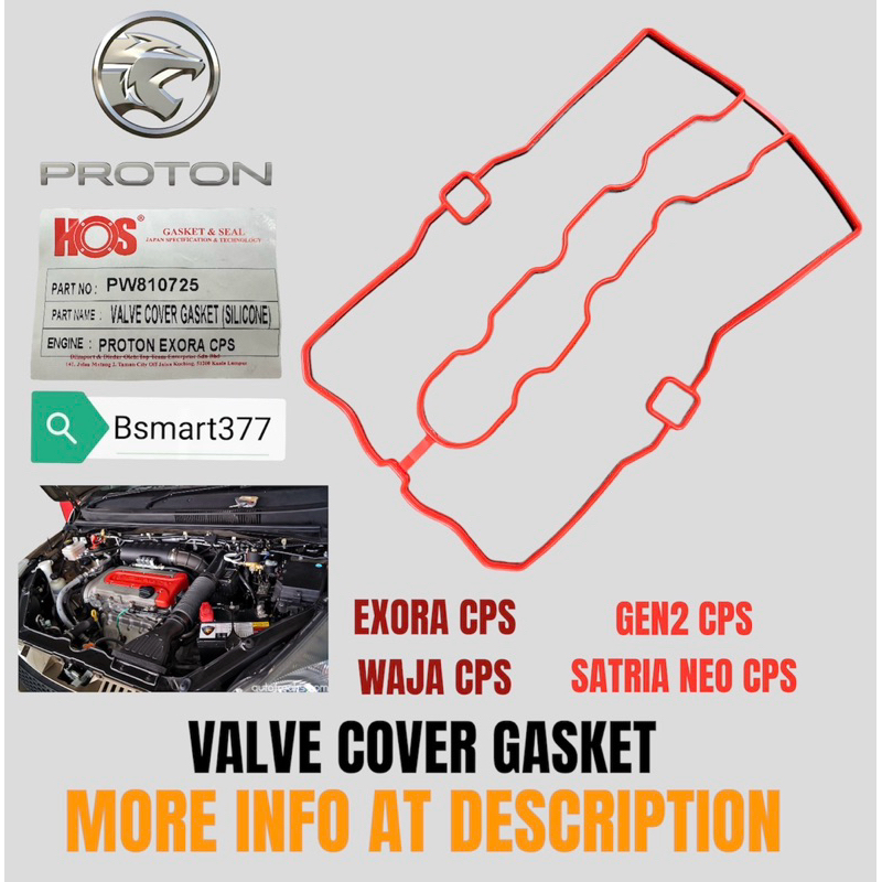 READY STOK Proton valve cover gasket waja cps/exora cps (non turbo ...