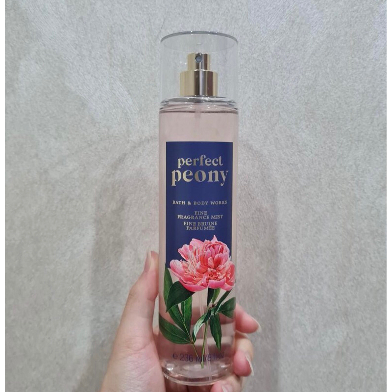 Perfect Peony Bath And Body Works Body Fragrance Mist 236 ML | Shopee ...
