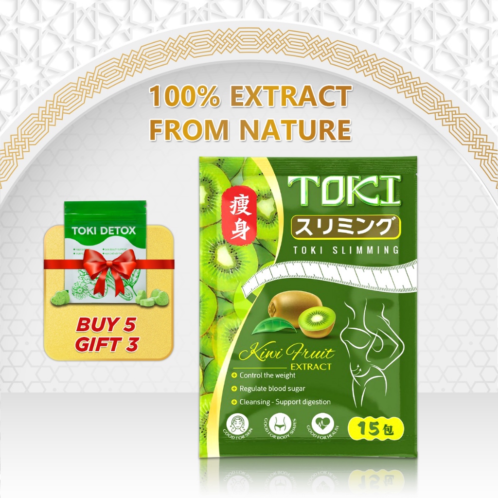 Toki Slimming Candy Kiwi Flavor from Japan, Quick and Safe Belly Fat ...