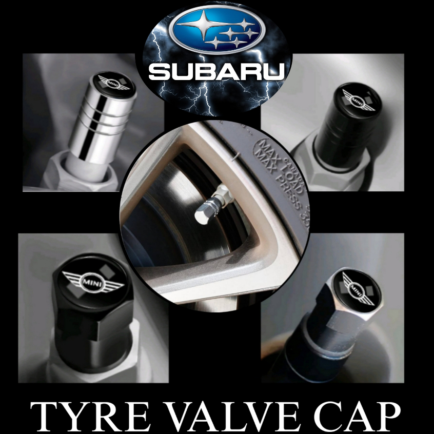 Subaru Tyre Valve Cap Subaru Tire Valve Cover (4 pcs) | Shopee Malaysia