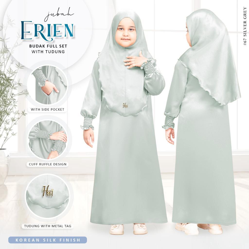 NEW ARRIVAL Kanak-Kanak Jubah Erien Full Set with Tudung by AL MADINAHA ...