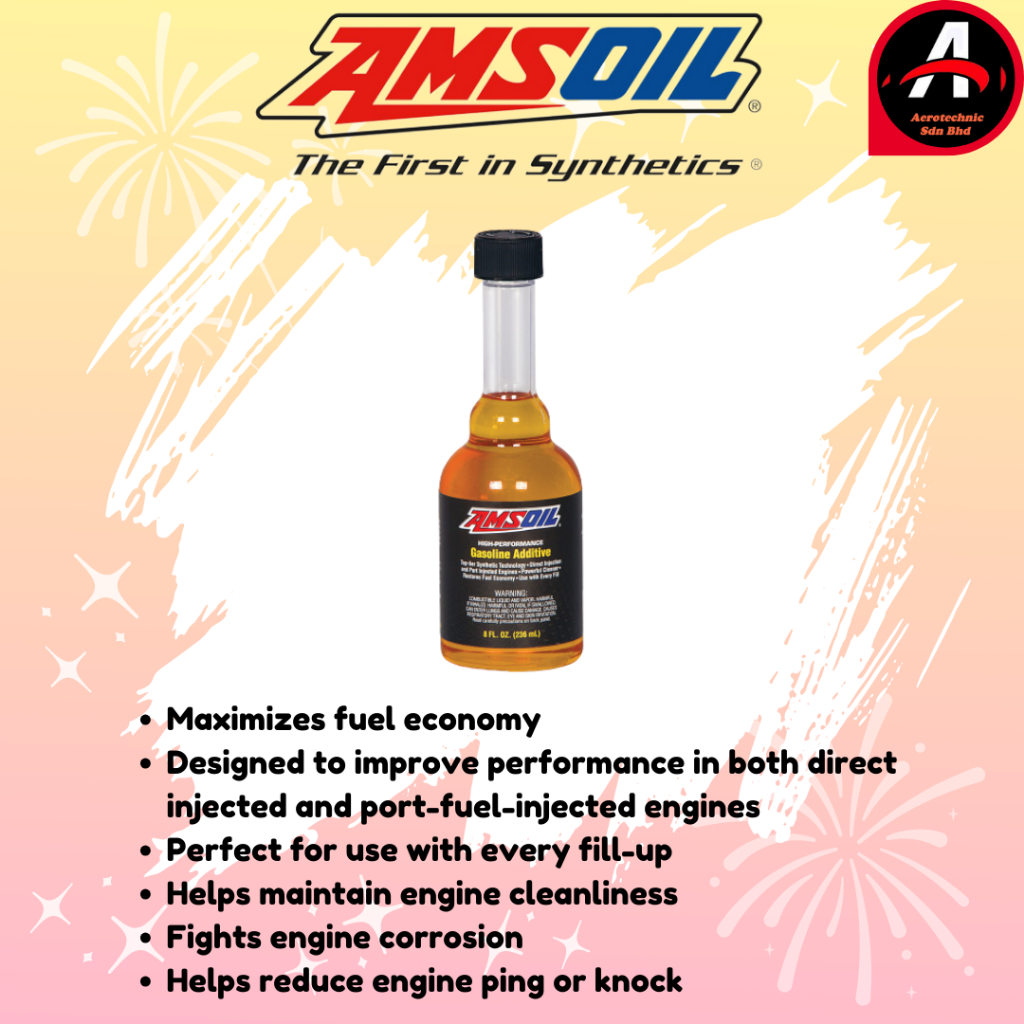 [Ready Stock] Amsoil USA Petrol Gasoline Additive 8oz (236ml) | Shopee ...
