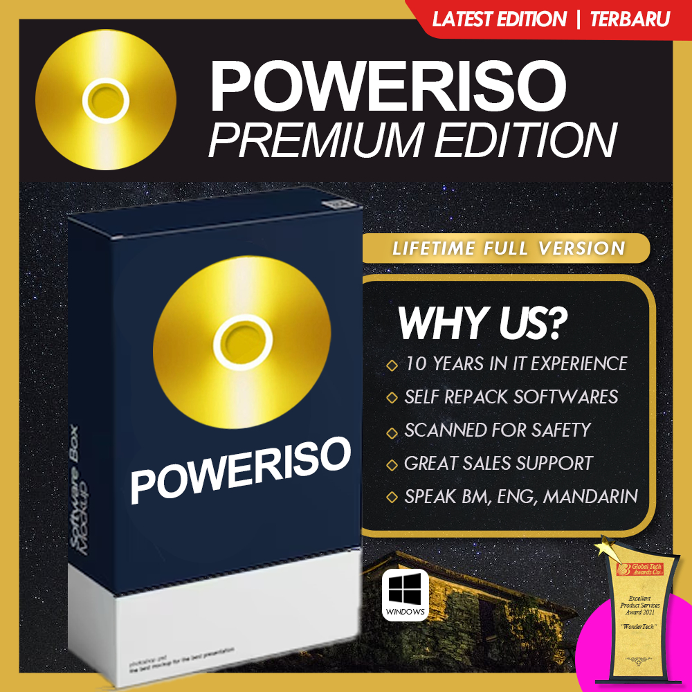 PowerISO 8.7.0 2024 🔥 Latest Version | Lifetime | Full Version | Shopee ...