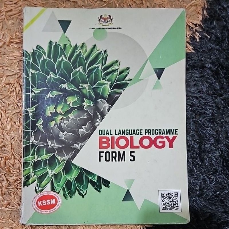 Dual Language Programme Biology Form 5 KSSM (BUKU TEKS/TEKS BOOK) [SPM ...