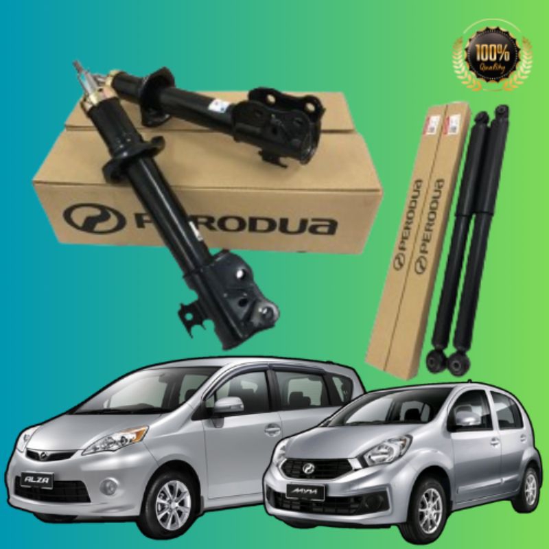 GENUINE PERODUA ALZA 2009-2018 / MYVI LAGI BEST FRONT DEPAN, REAR ...