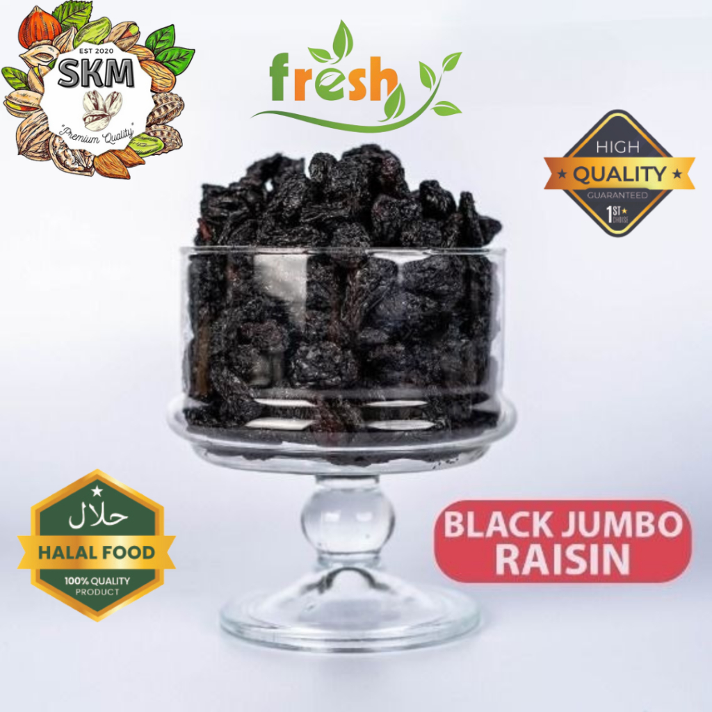 BLACK JUMBO RAISIN (100/250/500G/1KG) | Shopee Malaysia