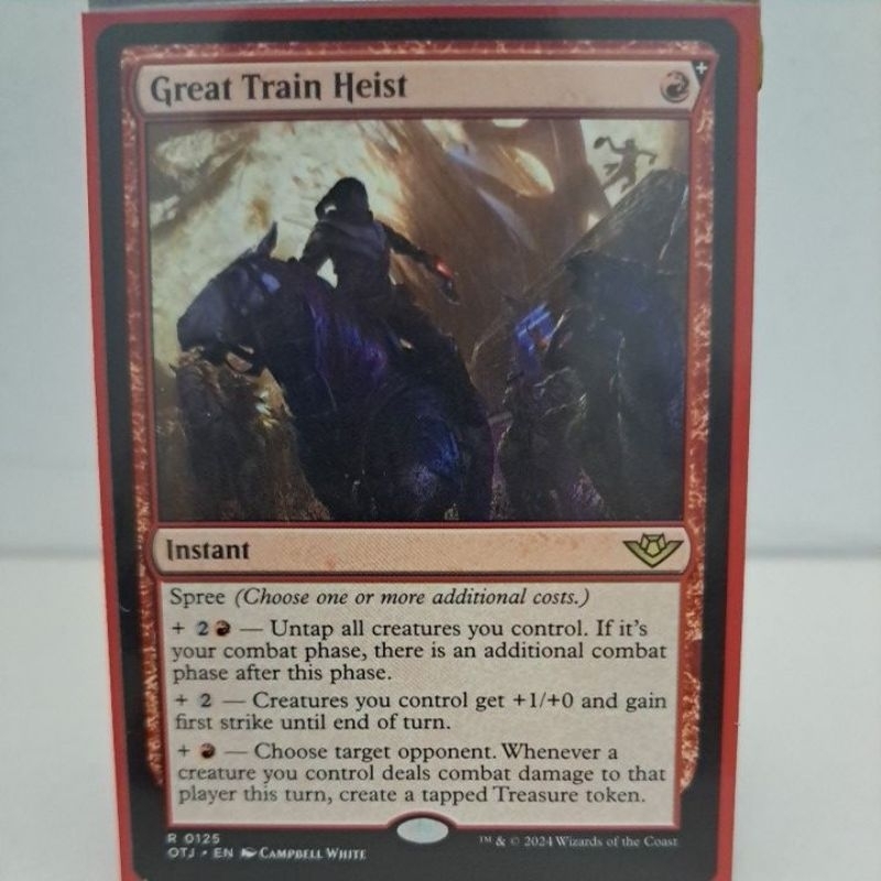 MTG Great Train Heist (OTJ)(Rare) | Shopee Malaysia