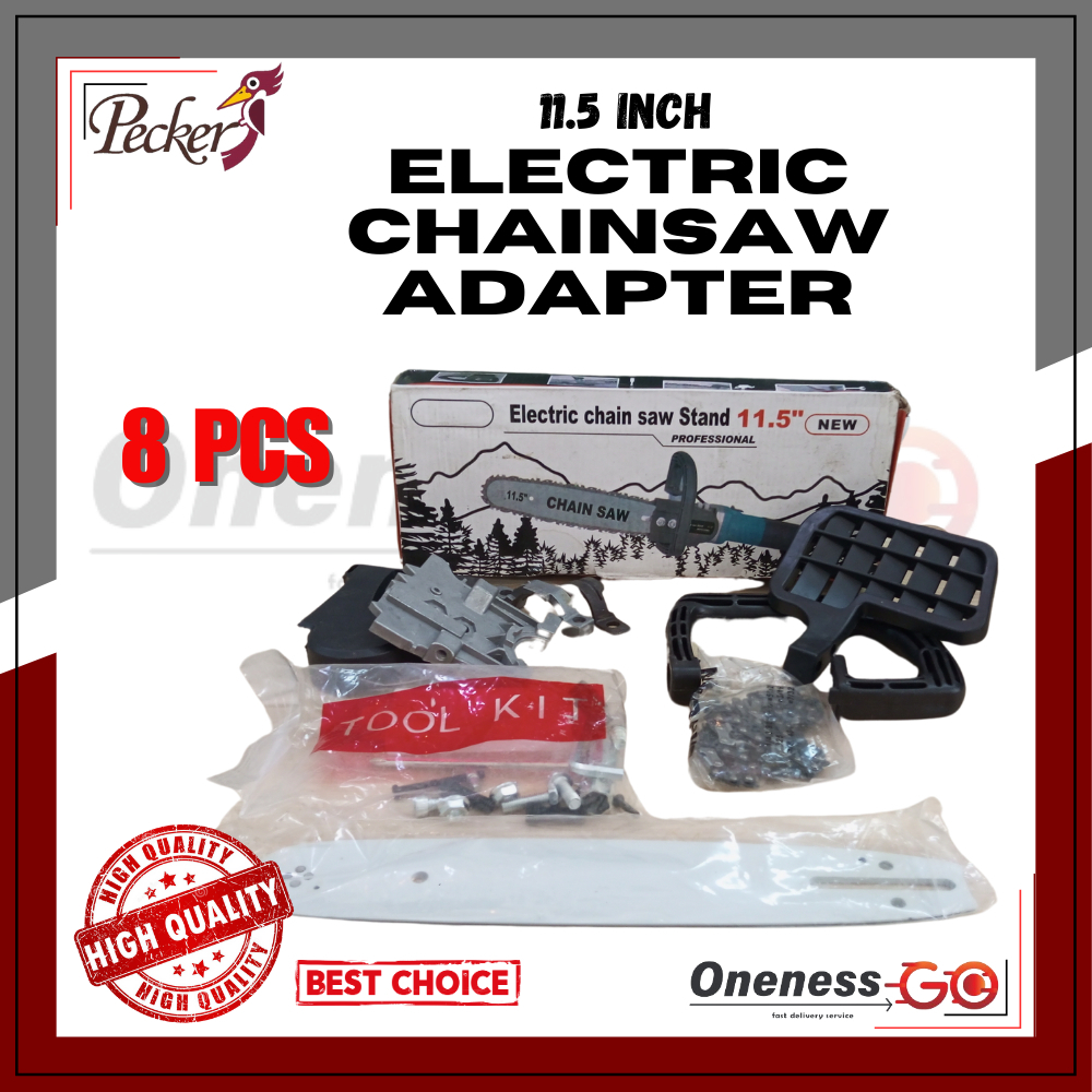 "PECKER - 11.5 INCH ELECTRIC CHAINSAW ADAPTER 8 PCS PART" | Shopee Malaysia