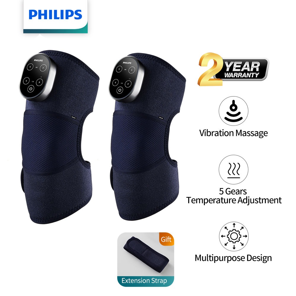 Philips Knee Massager Joint Heating Vibration Ntc Temperature Control