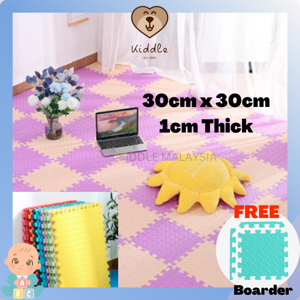 KIDDLE Baby Foam Play Mat Playmat Floor Mat Puzzle Mat Carpet PE Mat ...