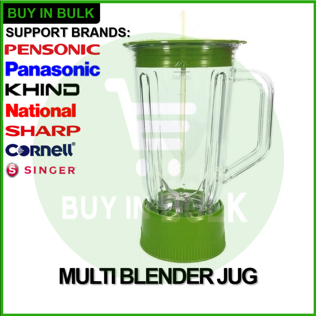 Pensonic/Panasonic/National/SHARP/KHIND/SINGER/CORNELL Blender Jug ...